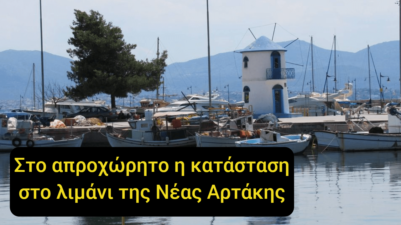 Στο απροχώρητο η κατάσταση στο λιμάνι Νέας Αρτάκης - EVIATIME